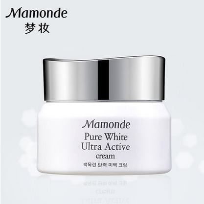 Mamonde梦妆 梦妆 花萃赋活紧肤臻白面霜50ml-武商网,面霜/乳液,Mamonde梦妆 梦妆 花萃赋活紧肤臻白面霜50ml报价