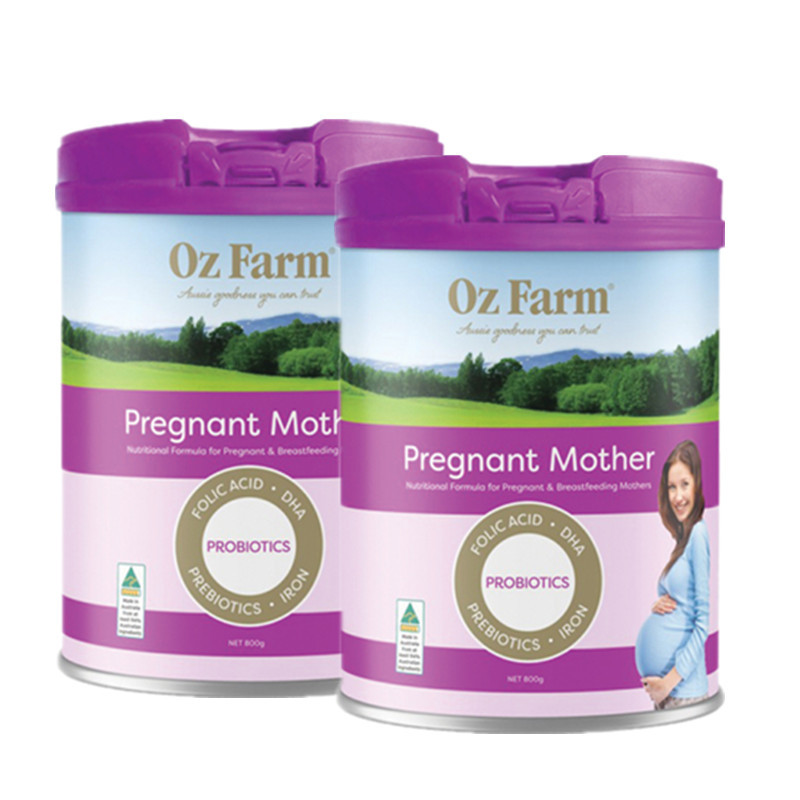 【澳洲直邮 两罐装】澳洲OzFarm孕妇奶粉澳滋孕妇营养牛奶含DHA叶酸900g 【海外直邮预计收货时间30-60天 介意慎拍】-武商网,孕妈奶粉,【澳洲直邮 两罐装】澳洲OzFarm孕妇奶粉 ...