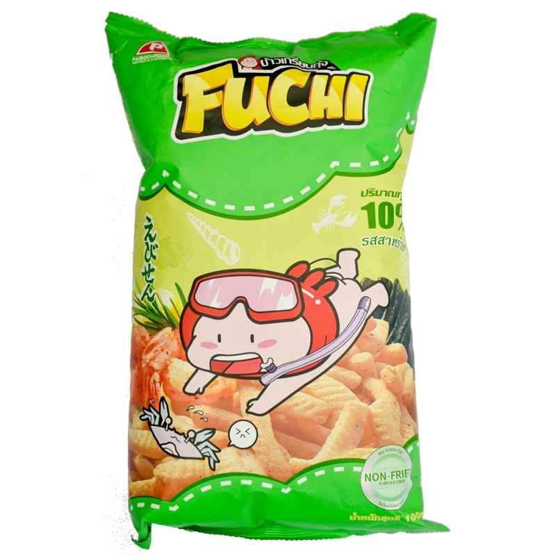 【超级生活馆】FUCHI富吃辣海苔味虾条(膨化食品)100g/袋（编码：686444）-武商网,进口小食,【超级生活馆】FUCHI富吃辣海苔味 ...