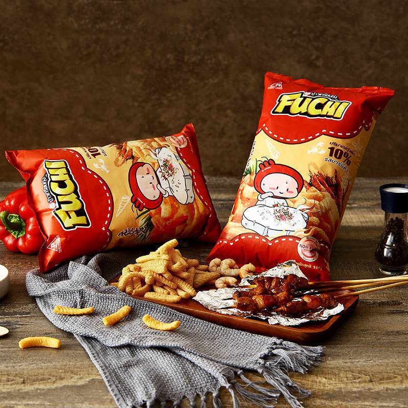 【税务】FUCHI富吃烧烤味虾条(膨化食品)100g/袋（编码：686440）-武商网,进口小食,【税务】FUCHI富吃烧烤味虾条(膨化食品 ...